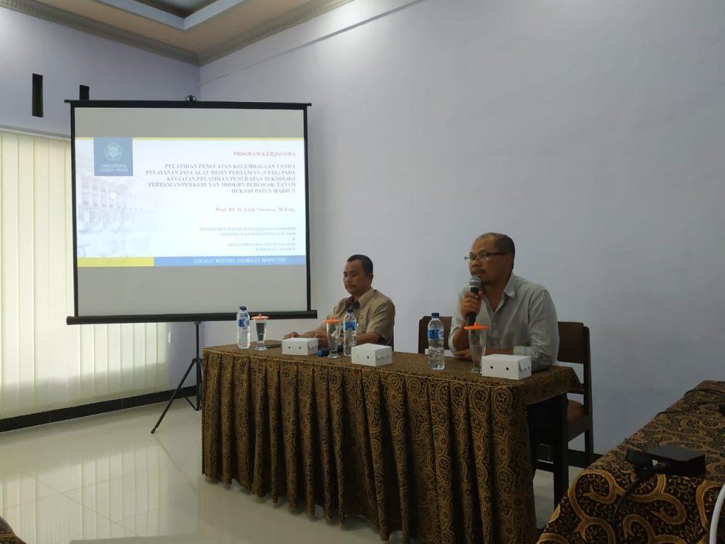FGD Program Kerjasama Penguatan Kelembagaan UPJA di Kabupaten Madiun ...