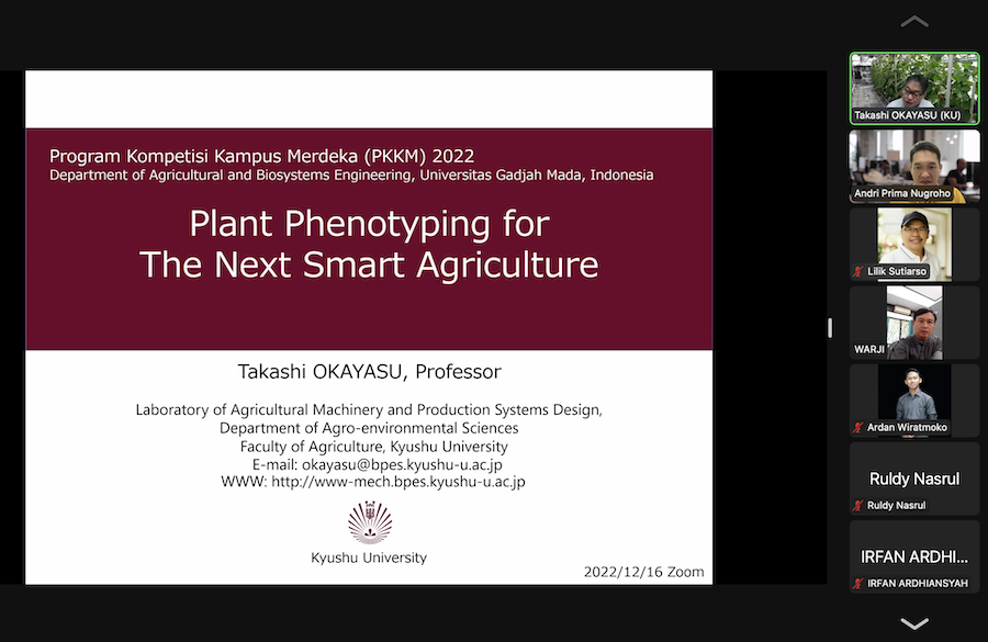 Kuliah Tamu Smart Agriculture - Plant Phenotyping for The Next Smart ...