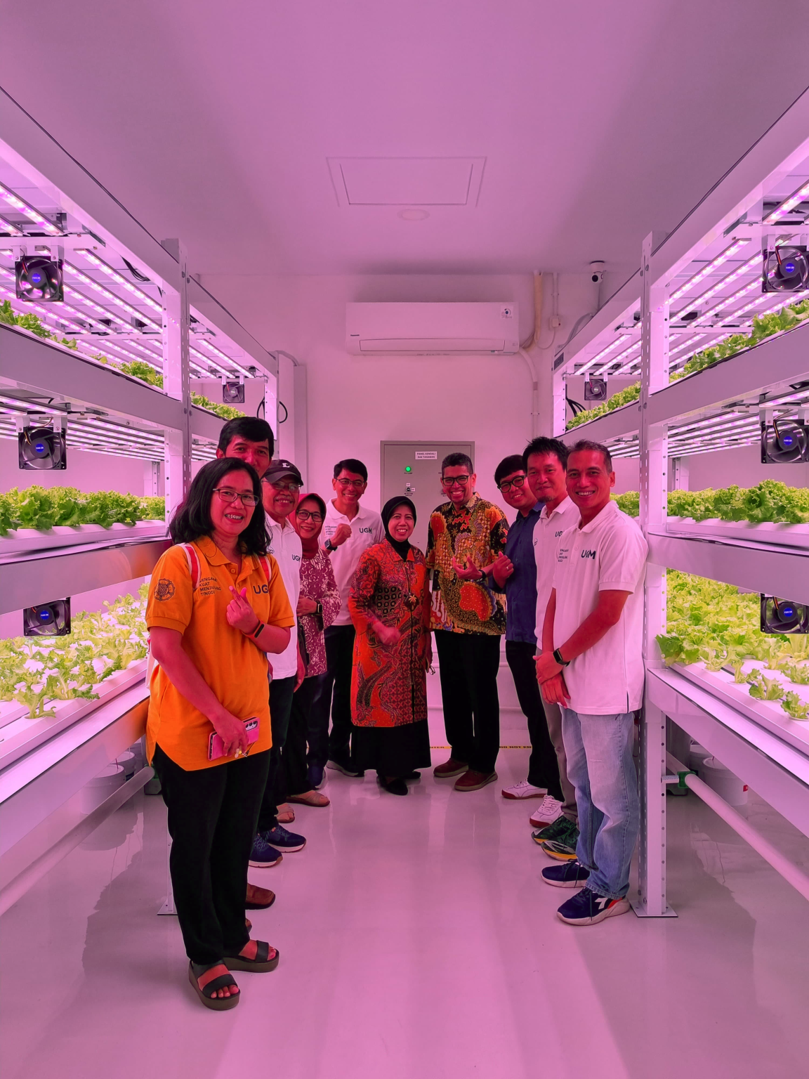 Pertanian Masa Depan: Teknik Pertanian UGM Luncurkan Smart Agri Plant Factory, Inovasi Pertanian ...