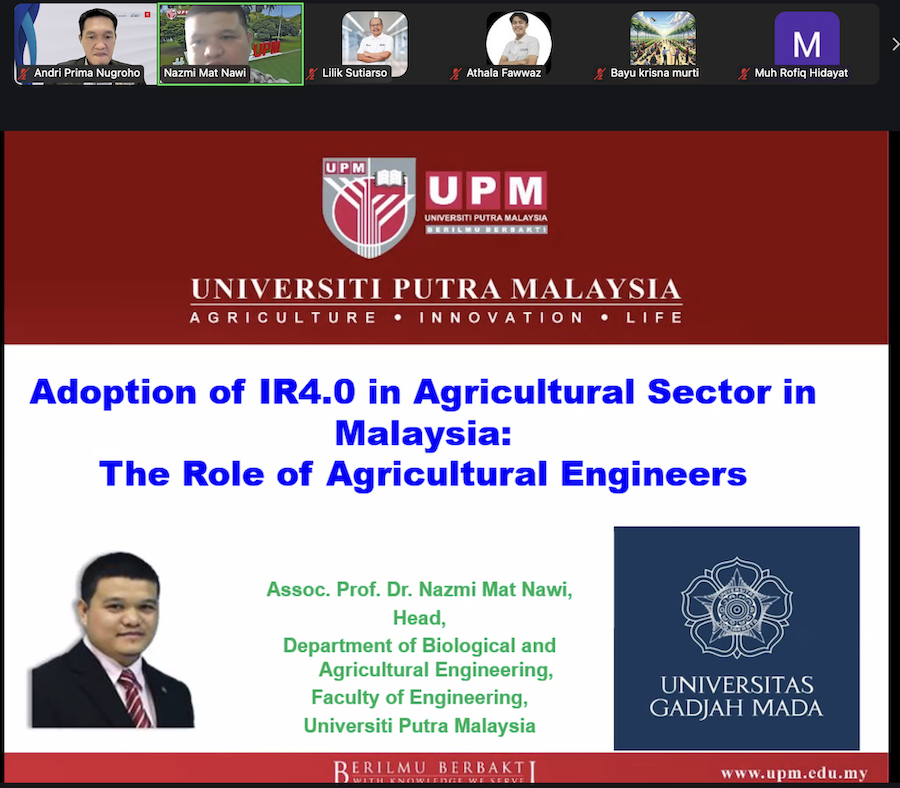 Kuliah Tamu Program Joint Supervision: Penerapan Industri 4.0 di Sektor ...