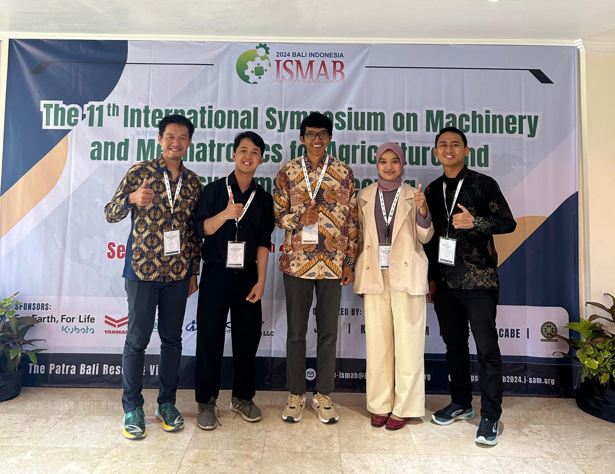 Partisipasi Departemen Teknik Pertanian dan Biosistem UGM di ISMAB 2024 ...